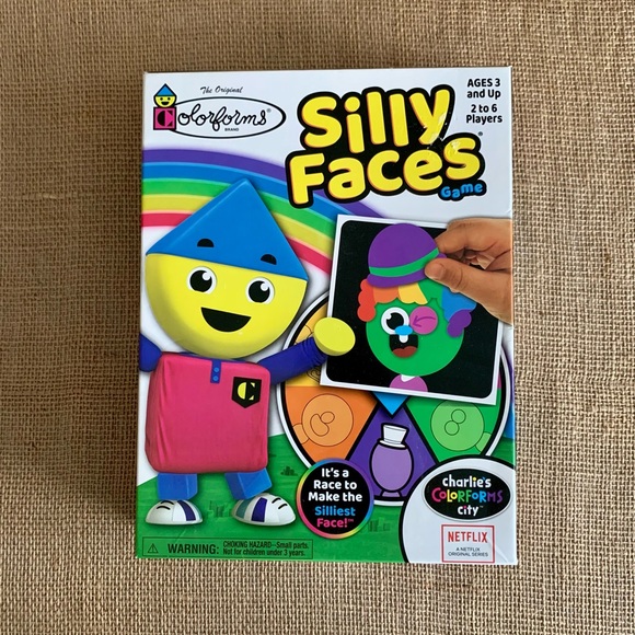 Colorforms | Toys | The Original Colorforms Silly Faces Game Preschool ...